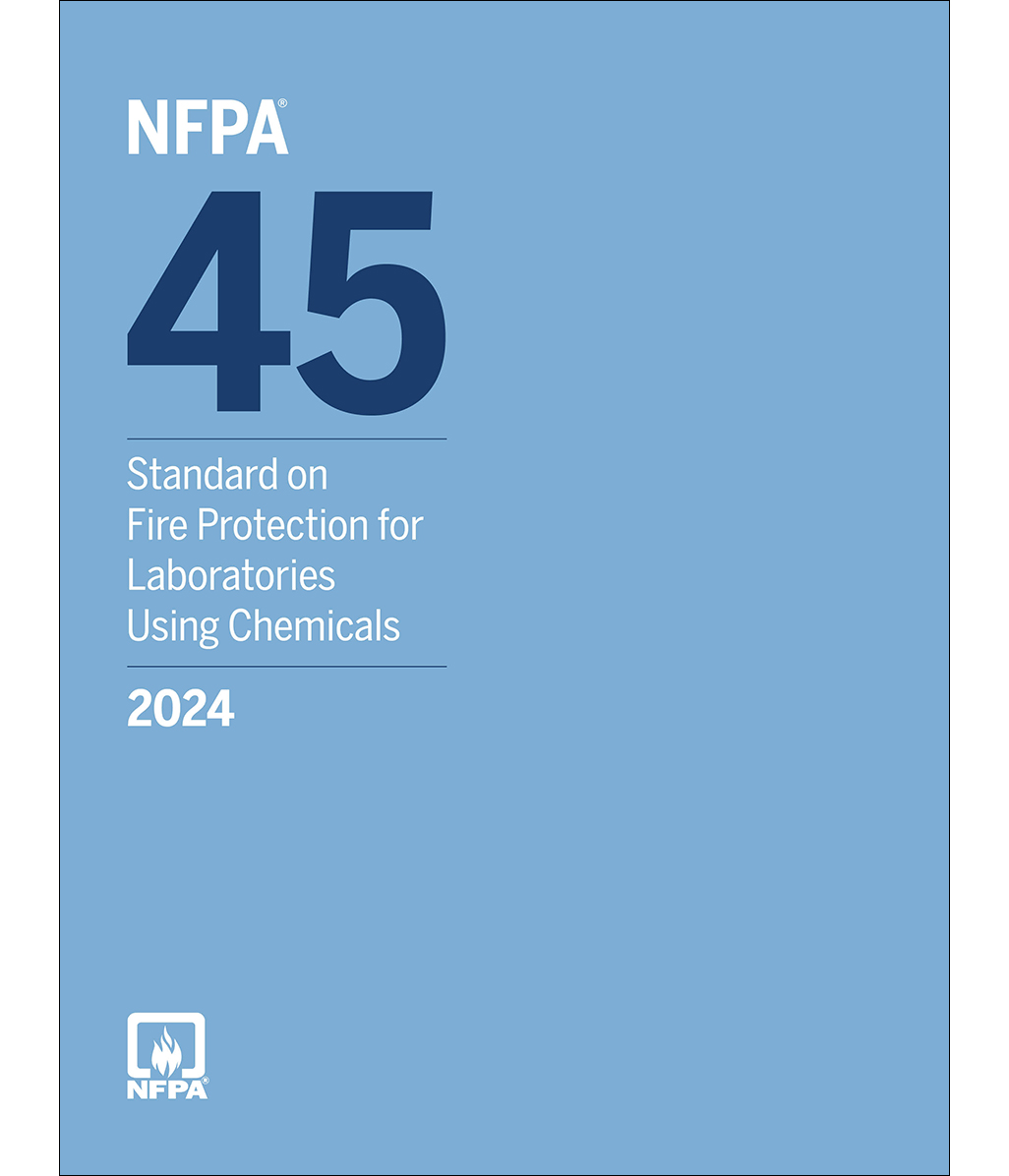 Seguridad contra incendios en laboratorios y NFPA 45