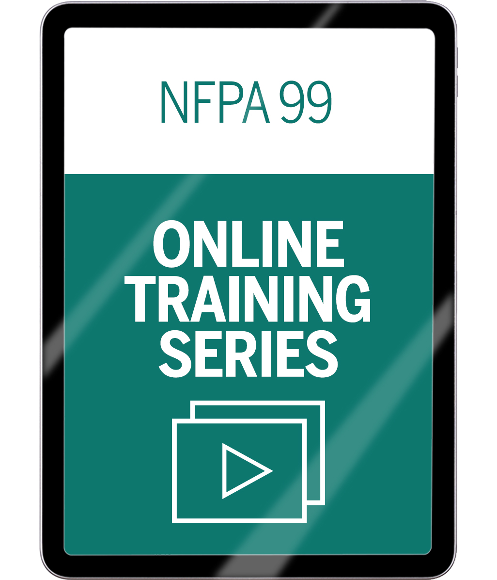 Register for NFPA 99, Health Care Facilities Code Online Training