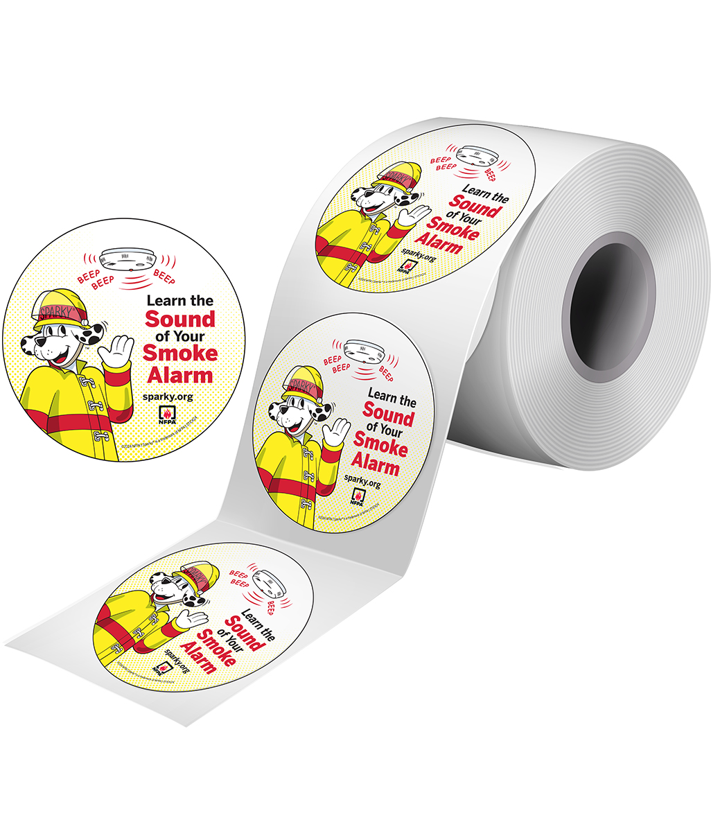 Purchase Fire Prevention Week Stickers (2020)
